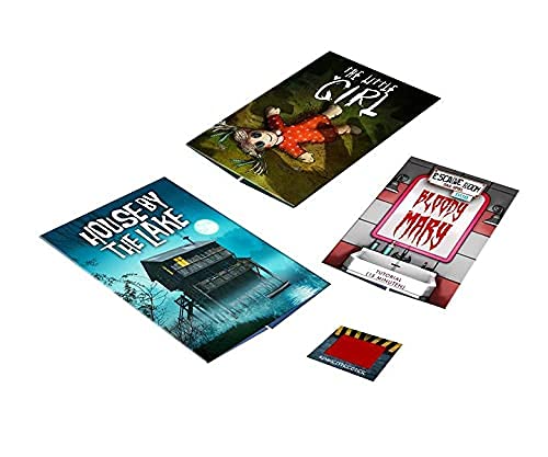 Escape Room The Game β 2 Player Horror Edition with 2 Games | Solve The Mystery Board Game for Adults and Teens