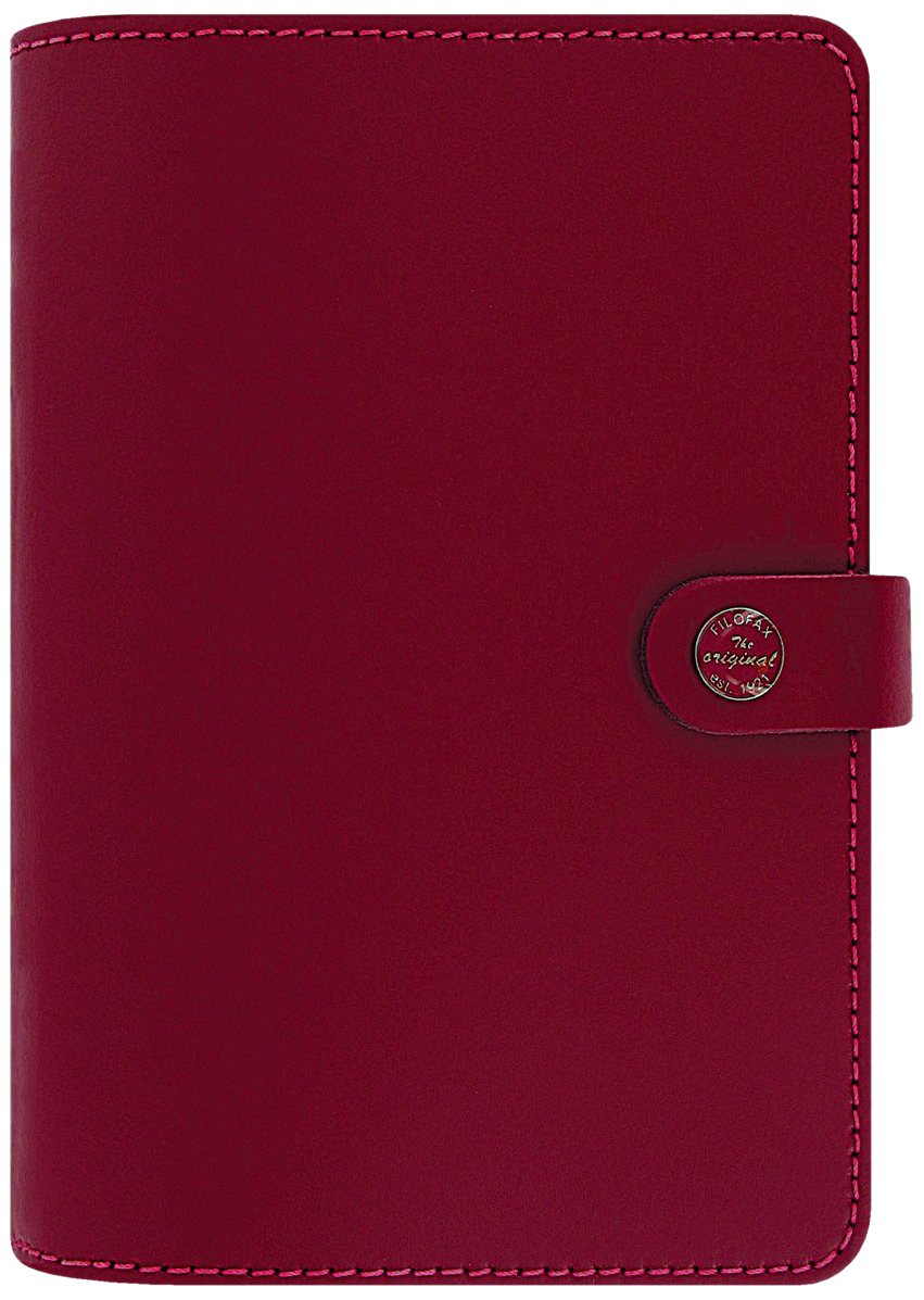 Filofax 17-022380 Original Personal Organizer, Bible, Red