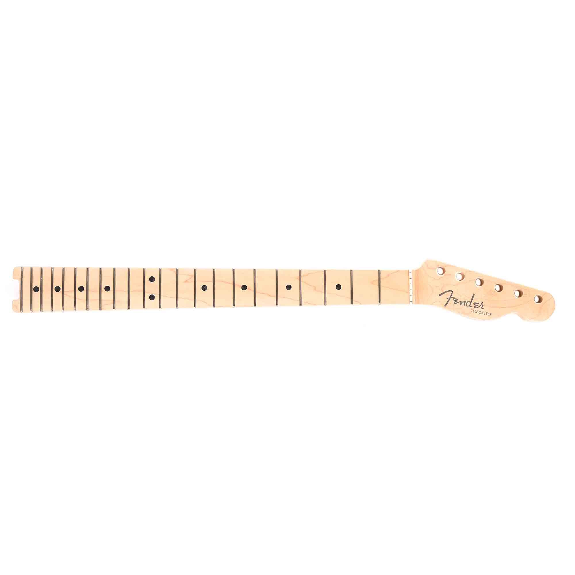 Fender American Elite Telecaster Neck, with 2-Year Warranty Compound Back Shape, Modern C to D, 22 Medium Jumbo Frets, Maple Fingerboard