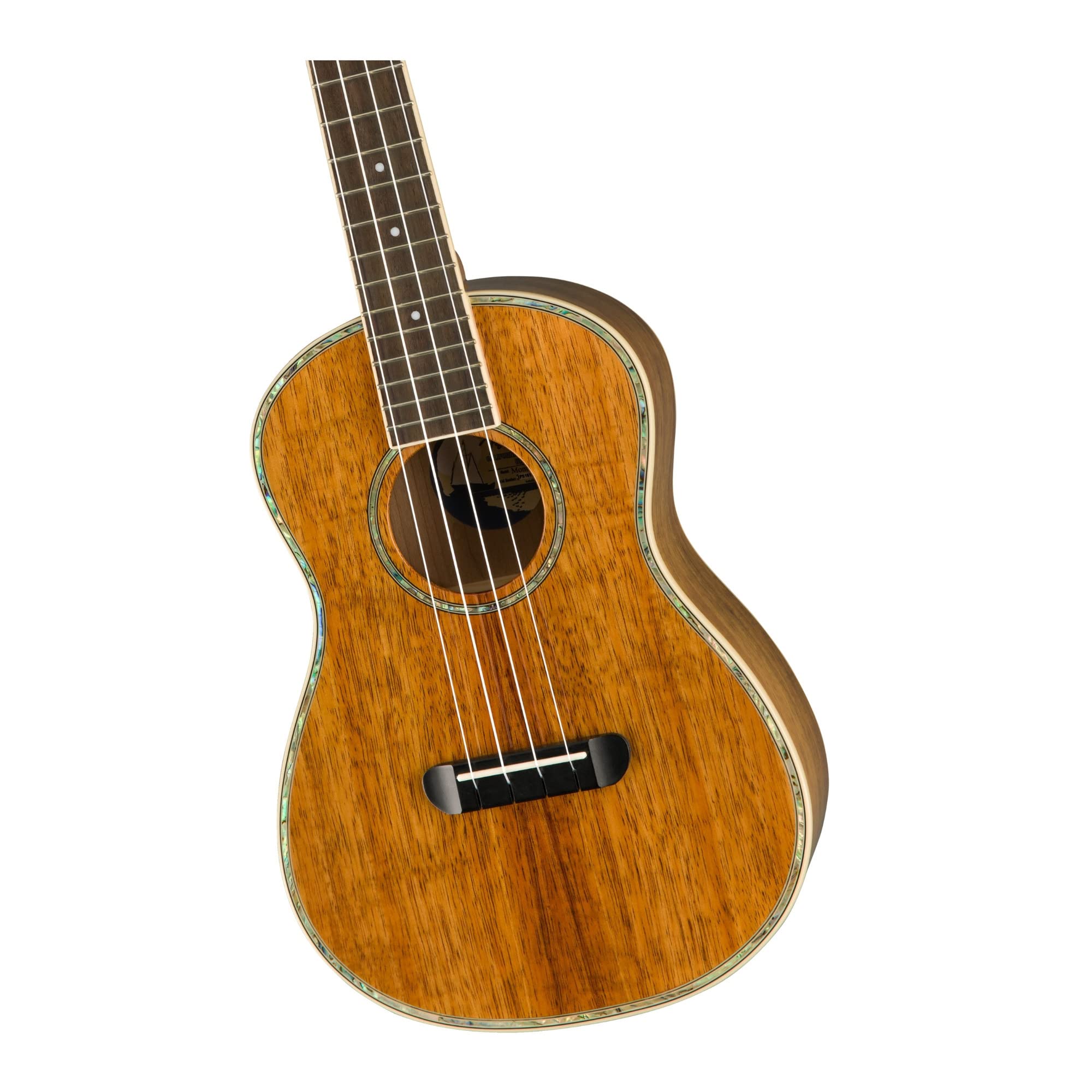 Fender Montecito Tenor Ukulele, Natural, with Gig Bag
