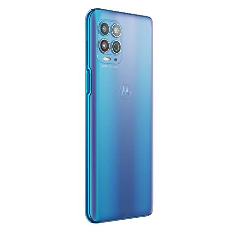 Motorola Moto G100 Dual-SIM 128GB ROM + 8GB RAM (GSM Only | No CDMA) Factory Unlocked 5G Smartphone (Iridescent Sky) - International Version