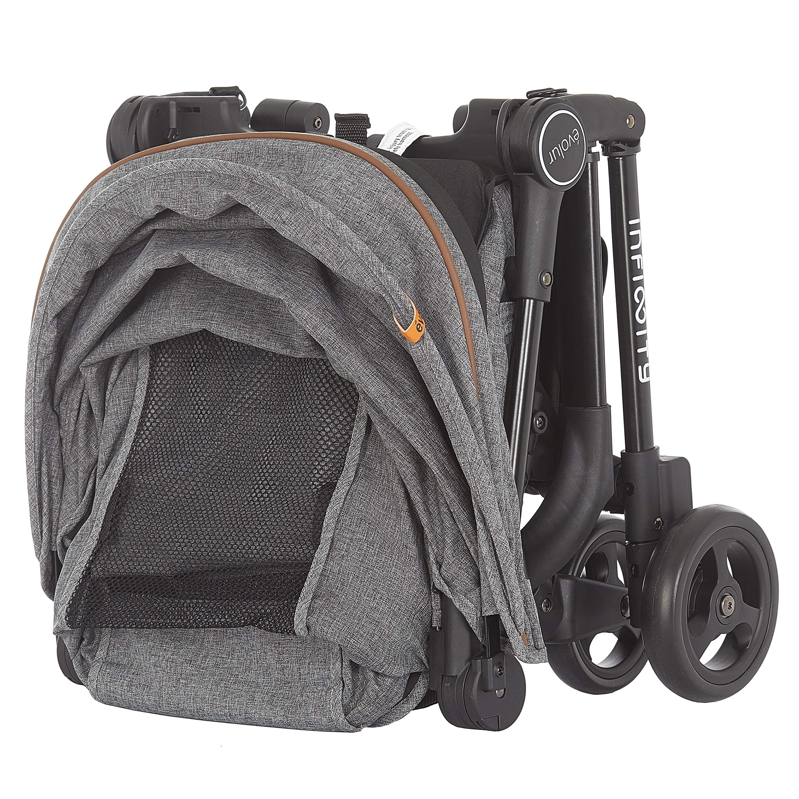Evolur Infinity, Convertible Stroller, 31x18.5x40 Inch (Pack of 1)