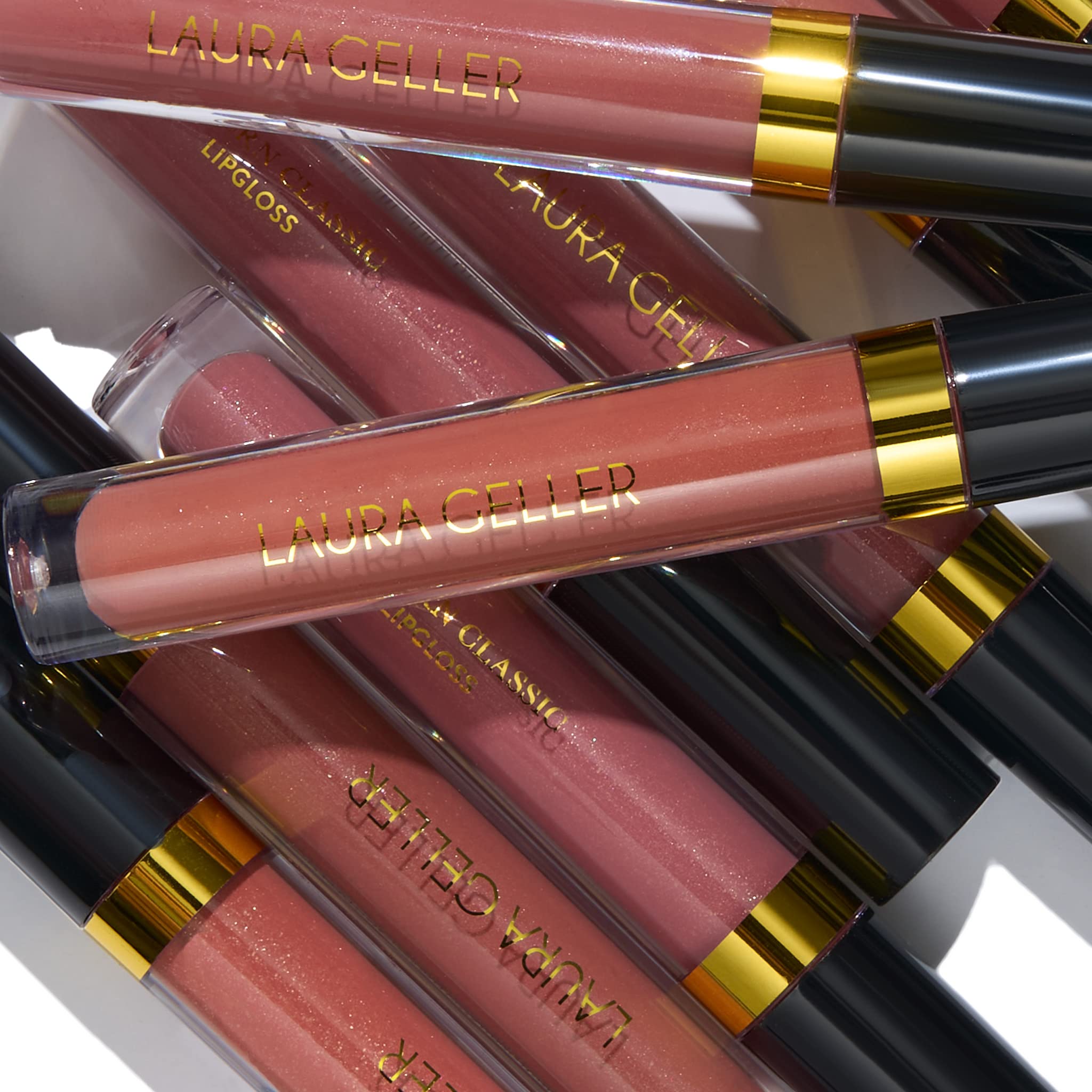LAURA GELLER NEW YORK Modern Classic Lipstick, Luxurious Creamy Soft Moisturizing Lip Color, Rare Rose