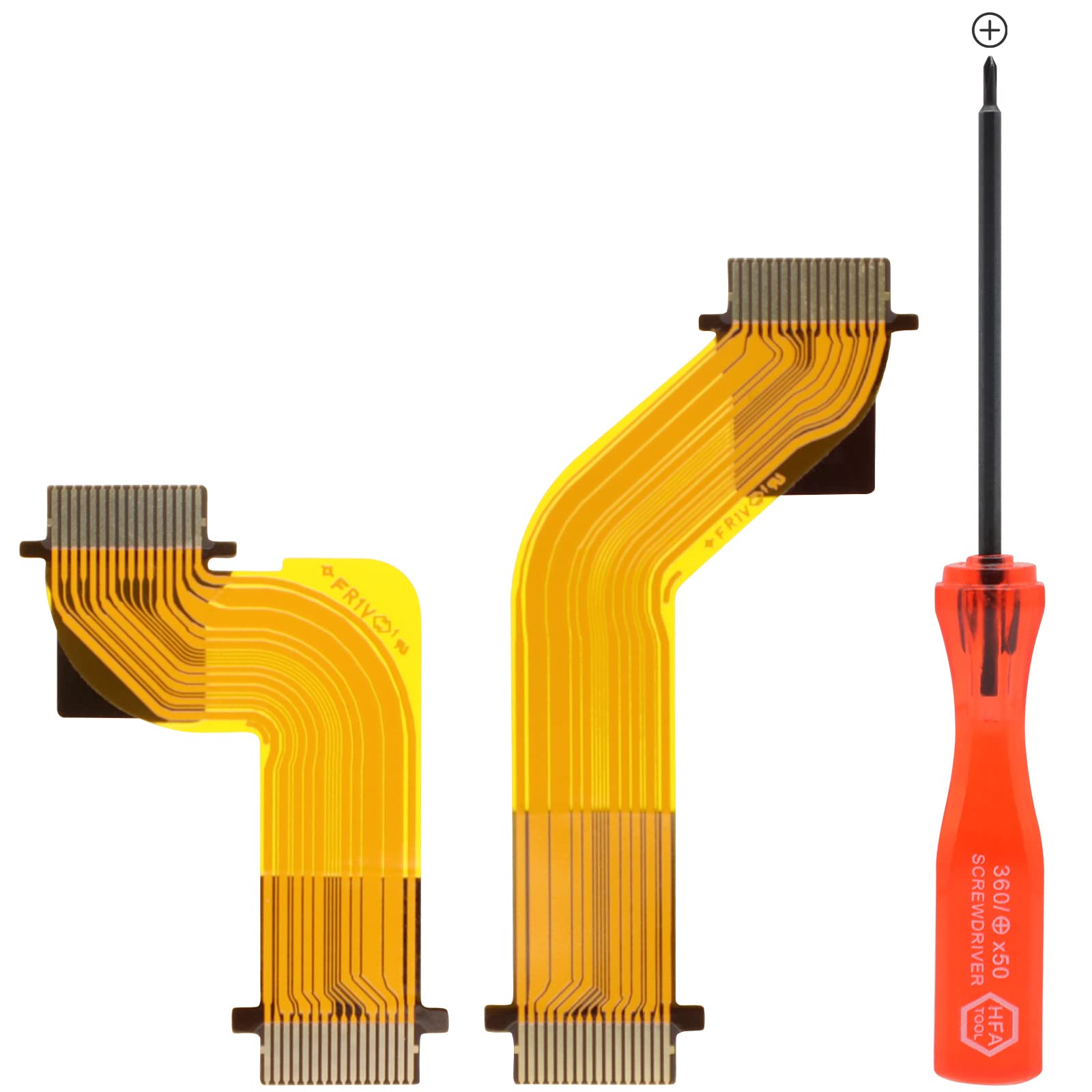 FENGWANGLI R2 L2 L1 R1 Flex Cable, Replacement Connector Cable for PS5 Sony Playstation 5 Controller Trigger Button(Left and Right)