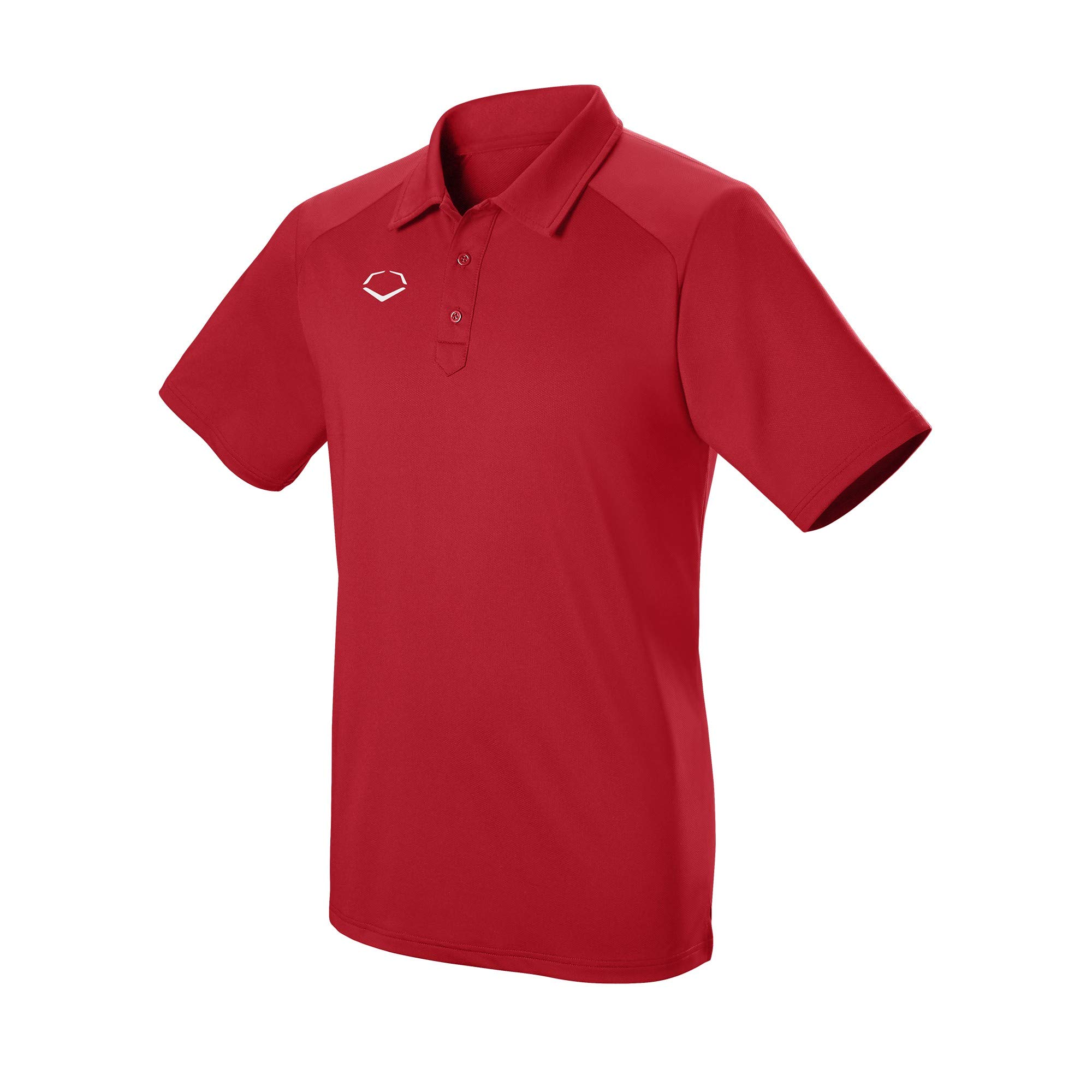 EvoShield Adult Pro Team Polo, Scarlet - Large