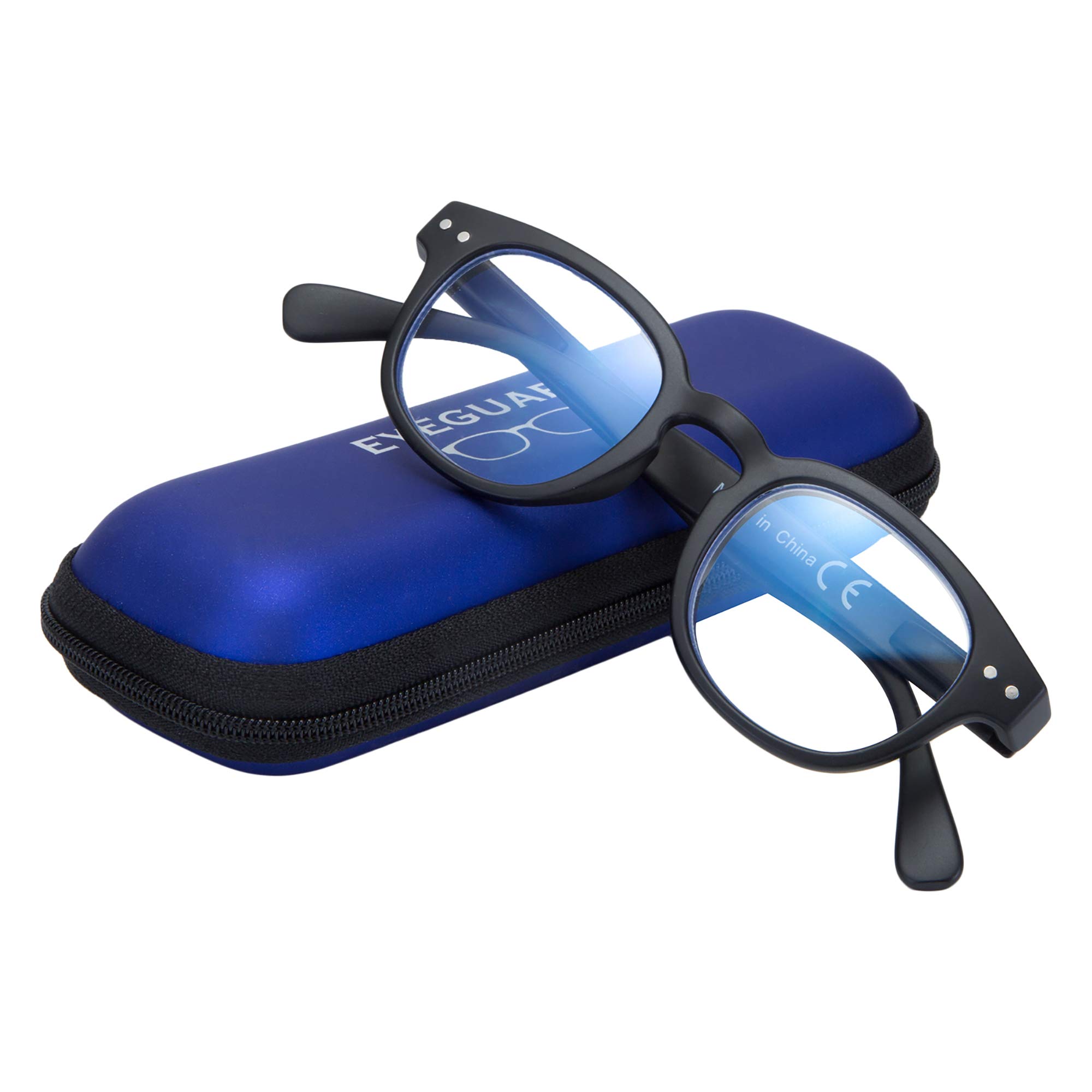 EYEGUARD Blue Light Glasses for Kids Spring Hinges Computer Glasses,Anti Glare Eyeglasses(3-8 Years Old