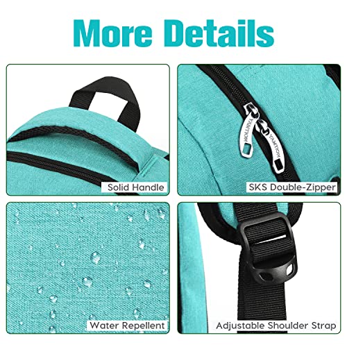YAMTION School Backpack for Teen Girls and Boys,Laptop Bookbag for College with USB Charging Port,Green
