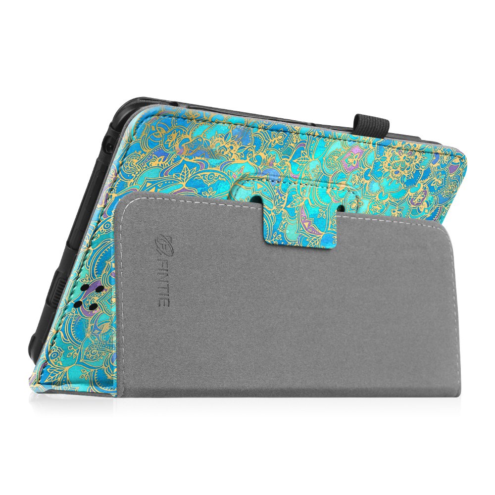 Fintie Folio Case for Kindle Fire HD 7" (2012 Old Model) - Slim Fit Leather Cover with Auto Sleep/Wake Feature (will only fit Amazon Kindle Fire HD 7, Previous Generation - 2nd), Shades of Blue