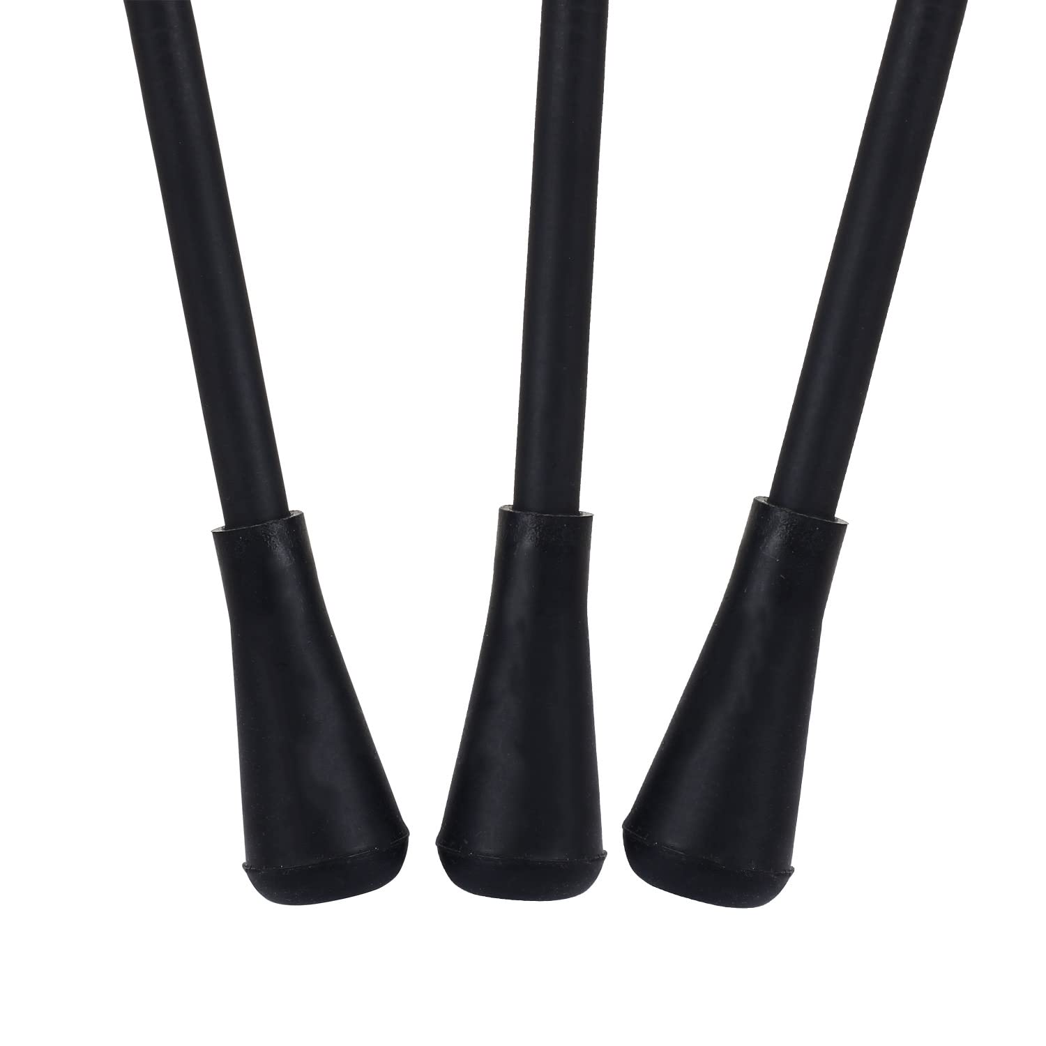 FENJANER Archery Soft Rubber Arrowheads Practice Safety Arrow Tips Hunting Game(Pack of 12) (Black)