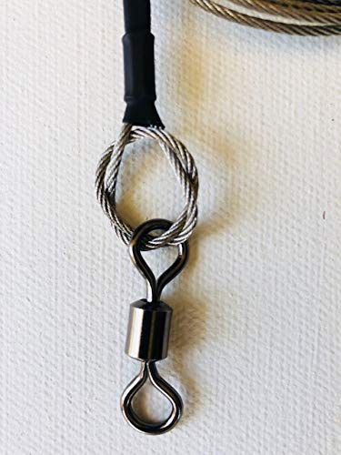 Fisher Tackle Co. LLC Set of 3 Shark Rigs 18/0 Circle Hook 480lb