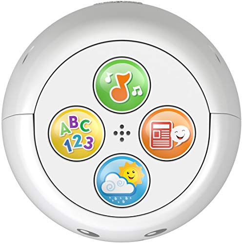 Fisher-Price Laugh & Learn Babble & Wobble Hub, Interactive Pretend hub Toy with Music, Lights and Learning Content for Baby and Toddler Ages 9-36 Months