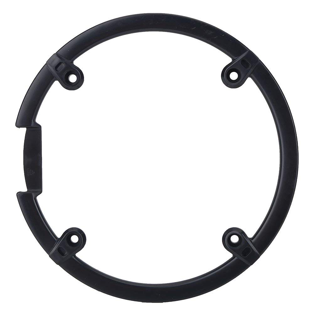 Estink Bike Chain Wheel Guard, Black Plastic Chainring Sprockets Cranksets Guard Protector Mountain Bike Chain Wheel Crankset Support Cover Accessories for 44T Chain