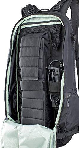 EVOC Sports Fr Trail E-ride Protector Backpacks, Unisex, 100114100-M/L, Black, M/L