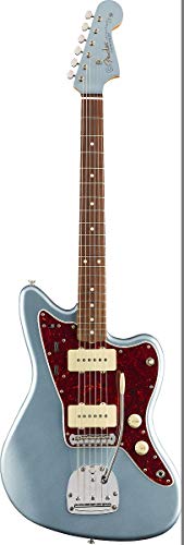 Fender Vintera 60s Jazzmaster Electric Guitar, with 2-Year Warranty, Ice Blue Metallic, Pau Ferro Fingerboard