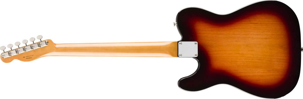 Fender Vintera 60s Bigsby Telecaster Electric Guitar, with 2-Year Warranty, 3-Color Sunburst, Pau Ferro Fingerboard