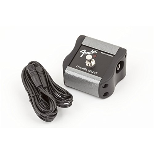 Fender 1-Button Contemporary Footswitch: Channel Switching - Drive On/off with 1/4-Inch Jack