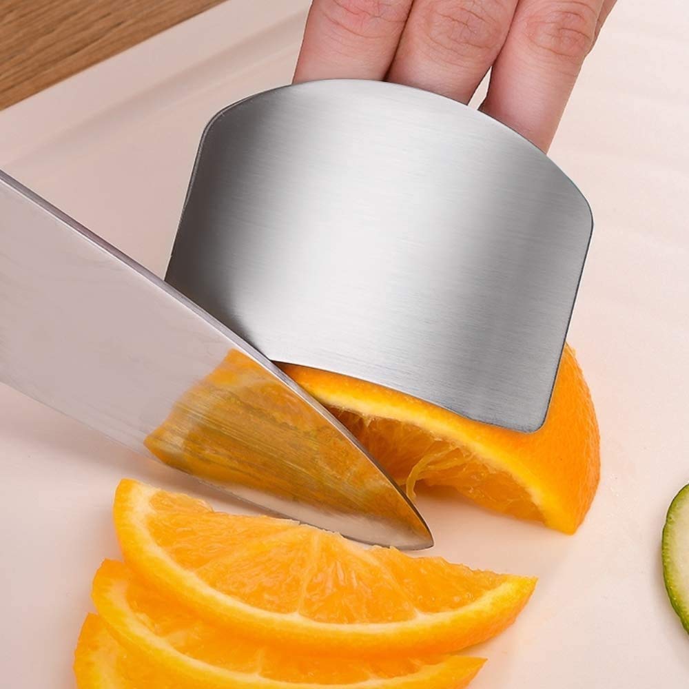 Finger Guard Guards for Cutting Knife Cutting Protector Kitchen Tool Guard Finger Protector Avoid Hurting When Slicing and Chopping 2 Pack