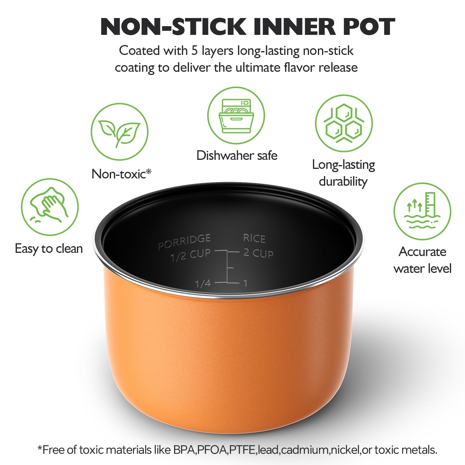 TLOG Mini Rice Cooker 2.5-Cup Uncooked(5-Cup cooked), Healthy Non-stick Coating 1.2L Small Rice Cooker for 1-3 People, Portable Travel Rice Cooker with Steam Tray, Rice Maker for Grains, White Rice, Oatmeal, Veggies