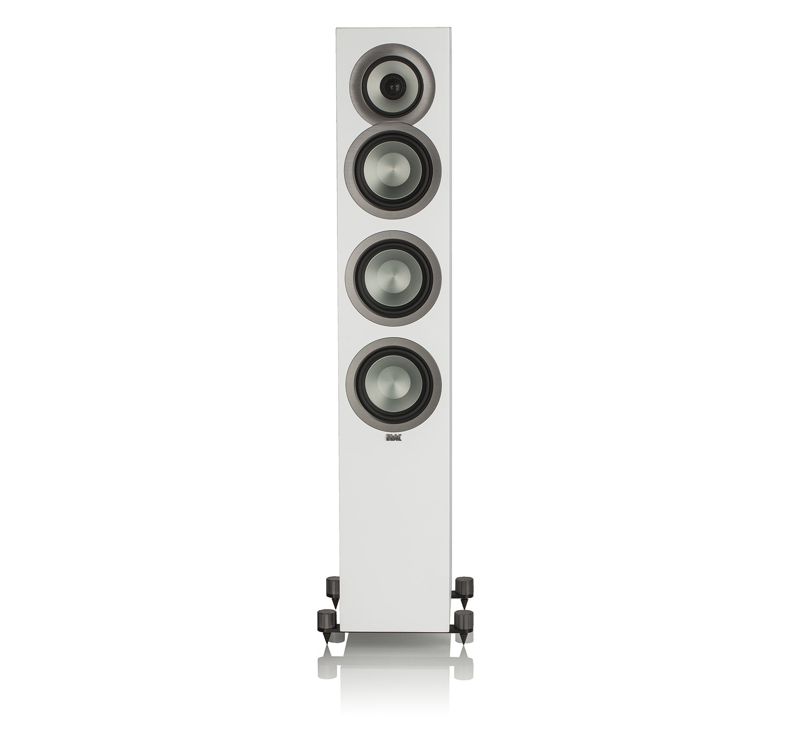 ELAC Uni-FI Uf5 Floorstanding Speaker (Finished Satin White Cabinet, Single) (FS U5-SW)