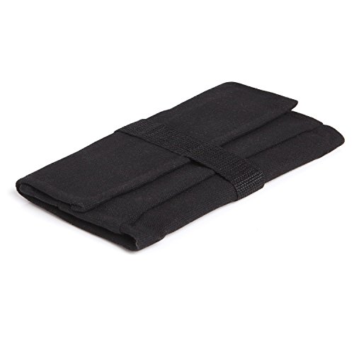 Extreme Grocery Coupon Organizer & Coupon Wallet Holder for Purse or Car (Black). Small Canvas Cloth Fabric with Dividers, Stickers