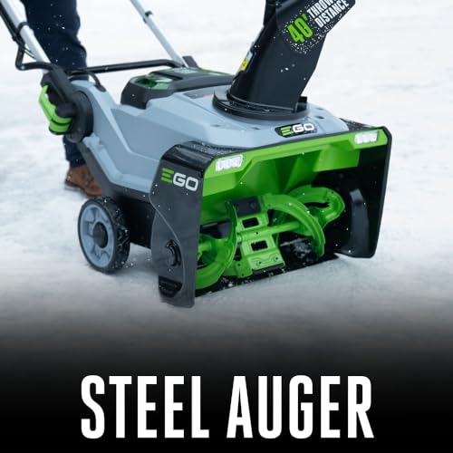 EGO Power+ SNT2110 Peak Power 21-Inch 56-Volt Cordless Snow Blower with Steel Auger Battery and Charger Not Included,Black