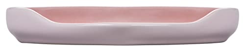Le Creuset Stoneware Heart Spoon Rest, 5", Shell Pink