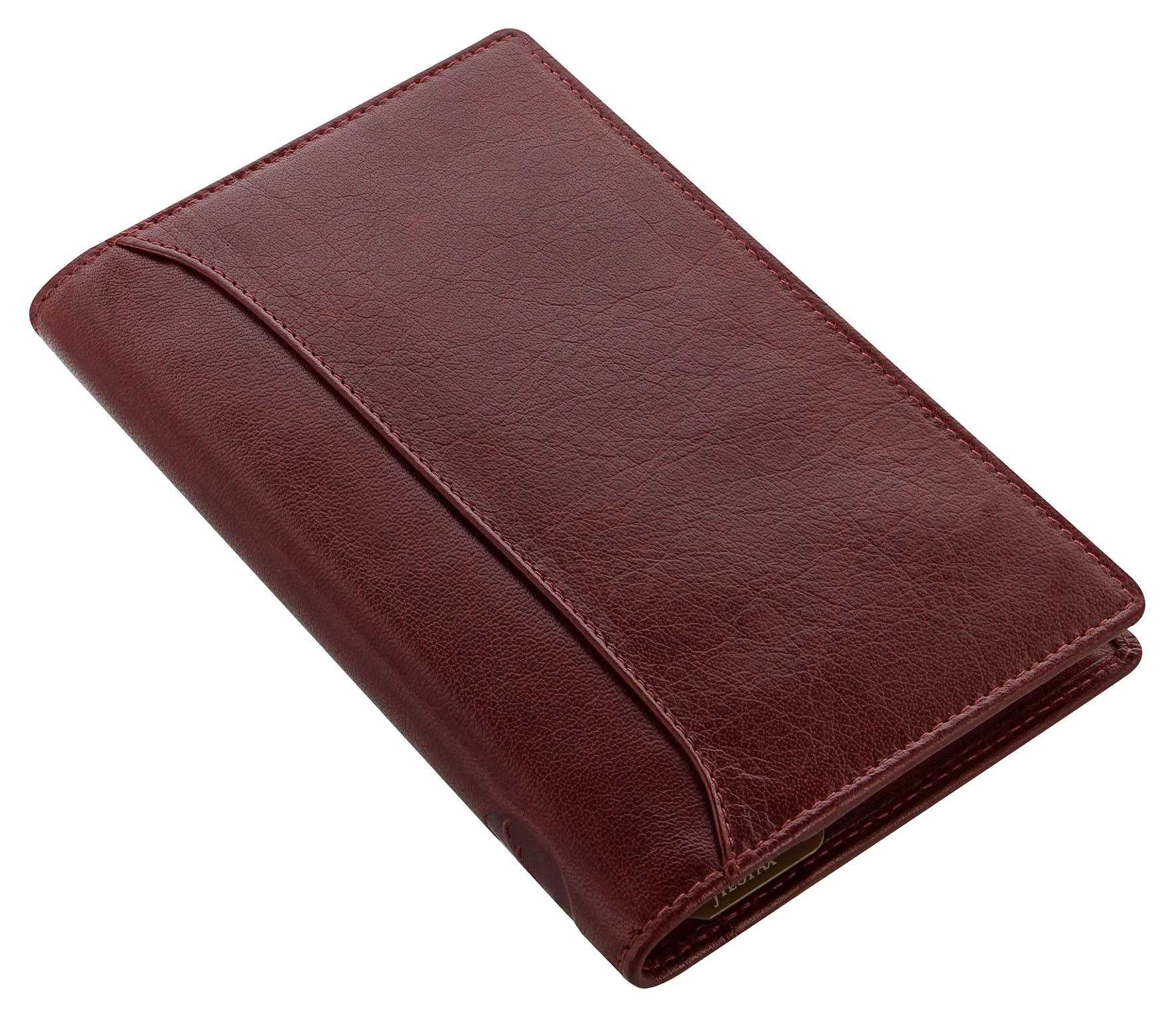 Filofax 26054 – LOCKW Slimline Personal Organizer – Garnet