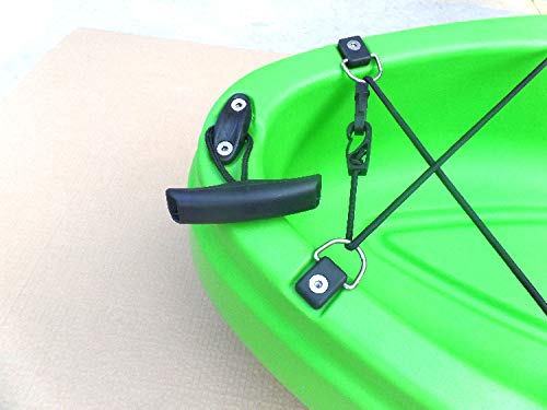 FGen 16pcs D-Type Buckles Backrest Buckles Special Buttons For Kayak Kayak Accessories