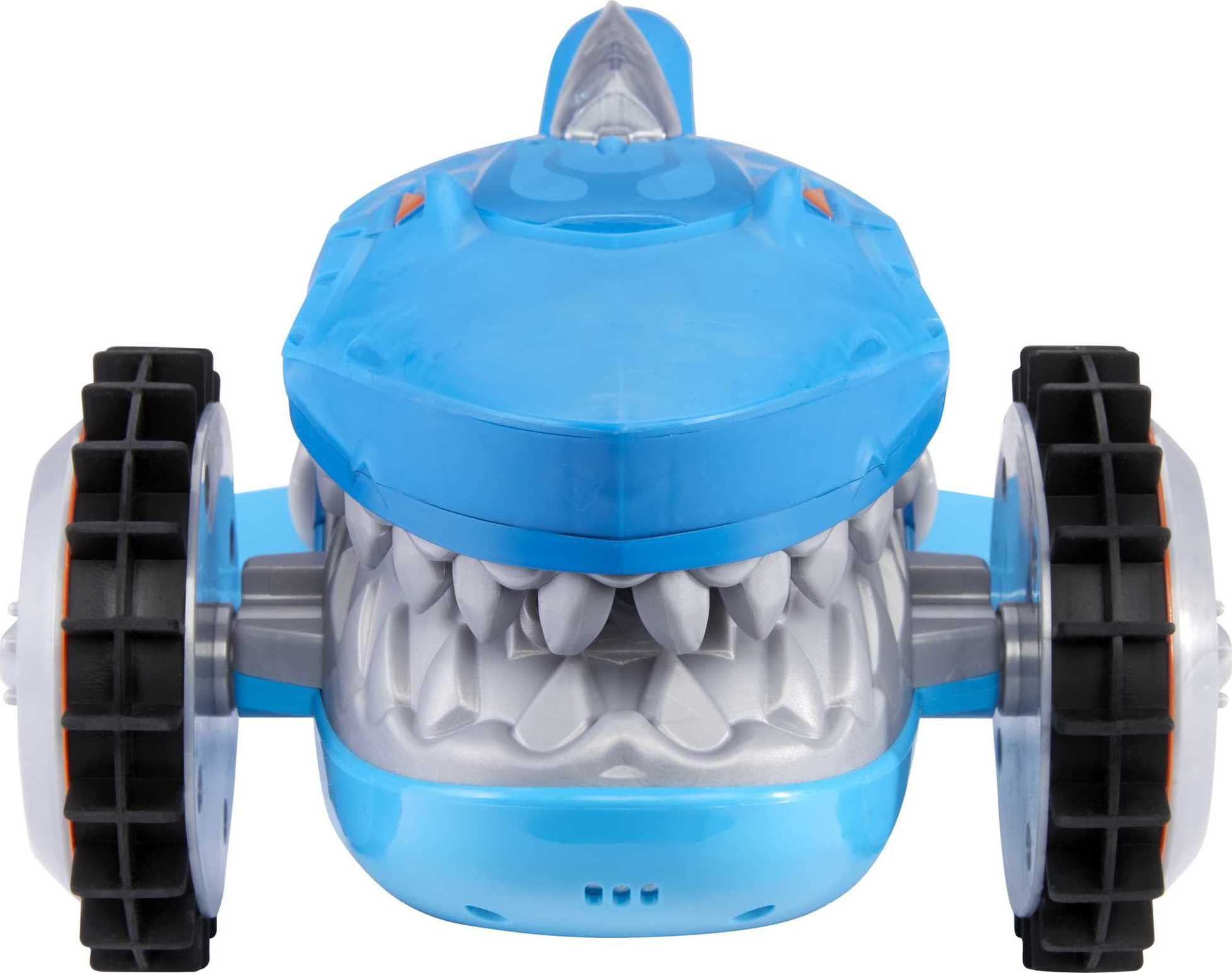 Hot Wheels R/C Supercharged Shark Vehicle, that Races on Land & Water, R/C Chomping Mechanism, Dynamic Steering, for Kids 5 Years Old & Older [Amazon Exclusive]