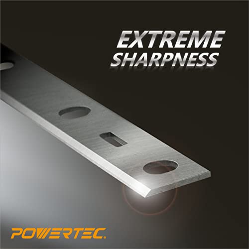 POWERTEC 148015 6-Inch HSS Jointer Knives for Porter Cable PC160JT, Set of 2