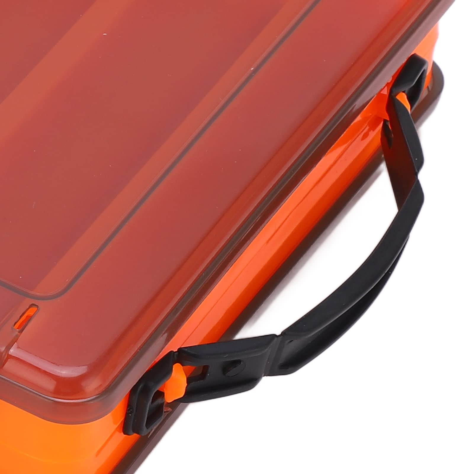 Fishing Lure , Fishing Tackle Box Design Anti Lost 2 Sided Anti Fall with Side Handle for Saltwater