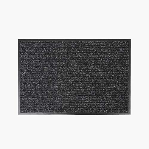Notrax 109 Brush Step Entrance Mat, 4' x 6', Charcoal (109S0046CH)