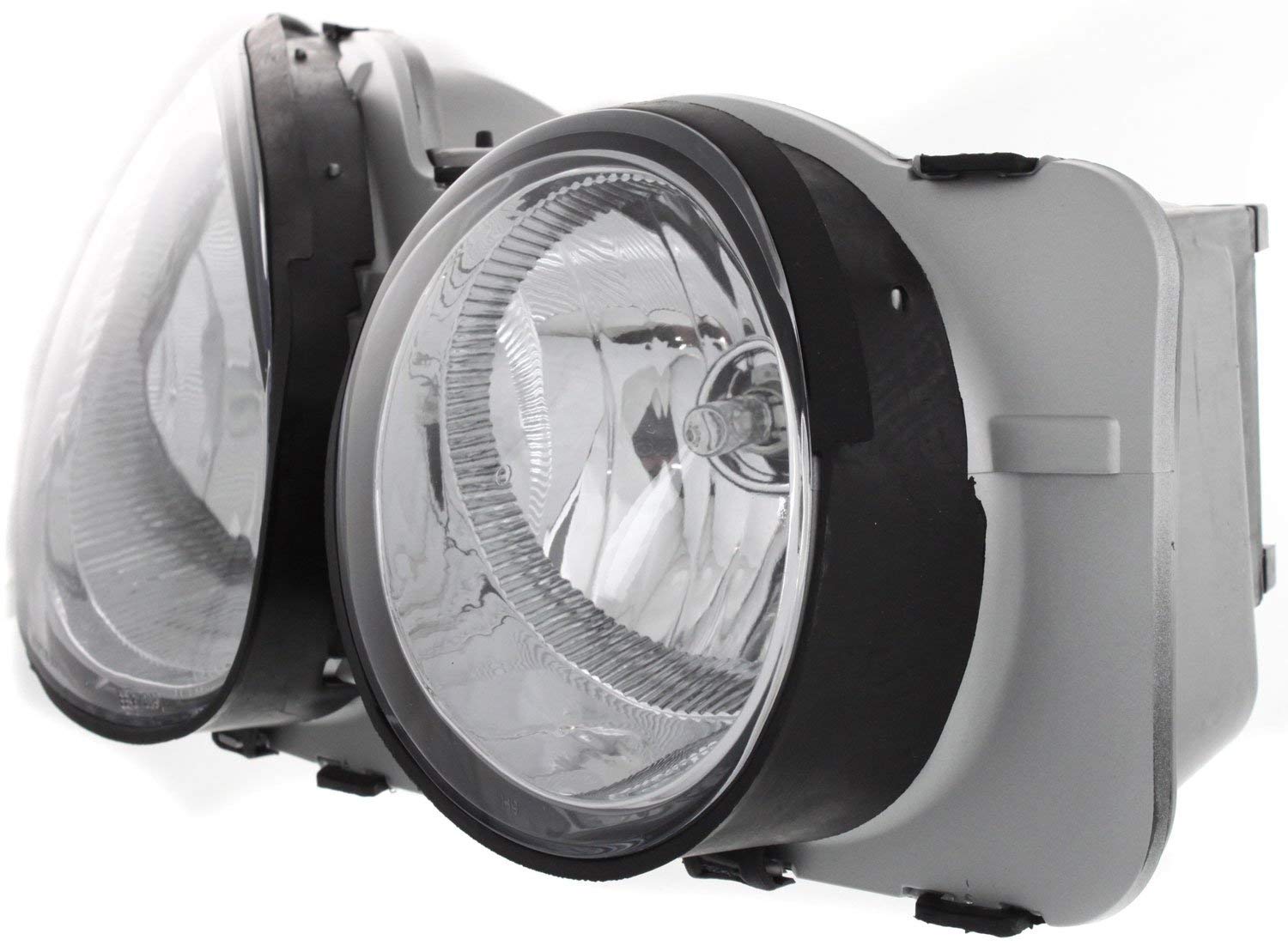 Evan Fischer Driver and Passenger Side Headlight Compatible with 2005-2007 Buick LaCrosse & 2005-2007 Allure - GM2518142, GM2519142