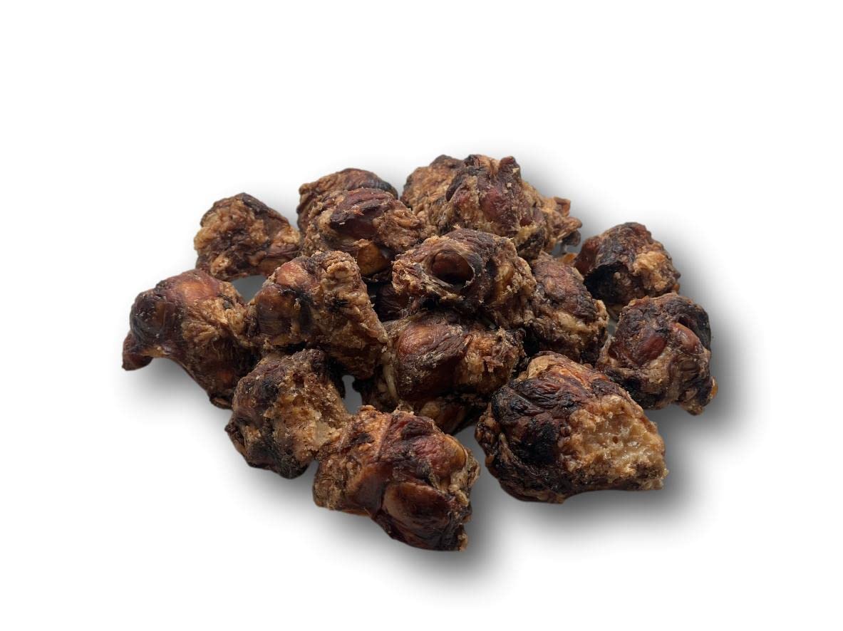 Top Dog Chews – Knee Caps, 20 Count, Dog Beef Chew Bones, Long Lasting Treats for Aggressive Chewers, Perfect for Large Medium, or Small Dogs, Made in USA