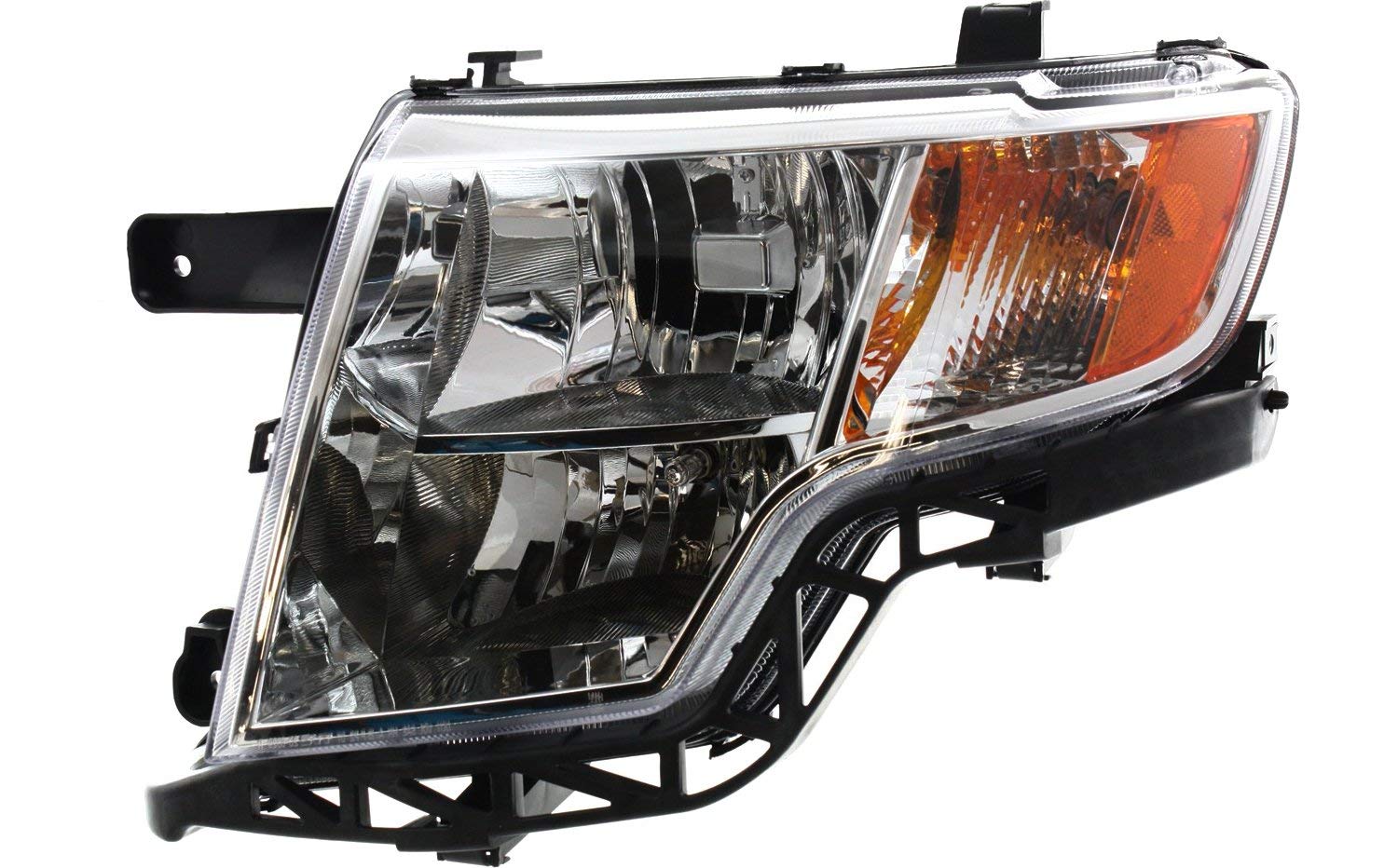 Evan Fischer Driver and Passenger Side Headlight Set of 2 Compatible with 2007-2010 Ford Edge - FO2503228C, FO2502228C