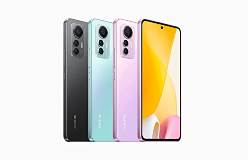 Xiaomi 12 Lite 5G + 4G LTE (256GB + 8GB) Global Version Unlocked 6.55" 108MP Triple Camera (Not for Verizon Boost At&T Cricket Straight) + (w/Fast Car 51W Charger Bundle) (Lite Black)