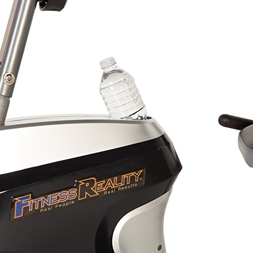 Fitness Reality R4000 Magnetic Tension Recumbent Bike with Workout Goal Setting Computer