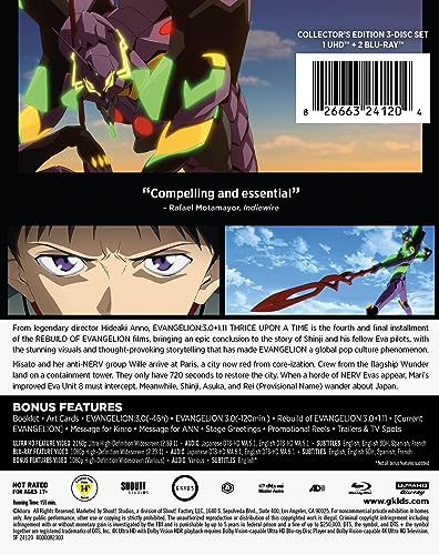 EVANGELION:3.0+1.11 THRICE UPON A TIME: Collector’s Edition [4K UHD]