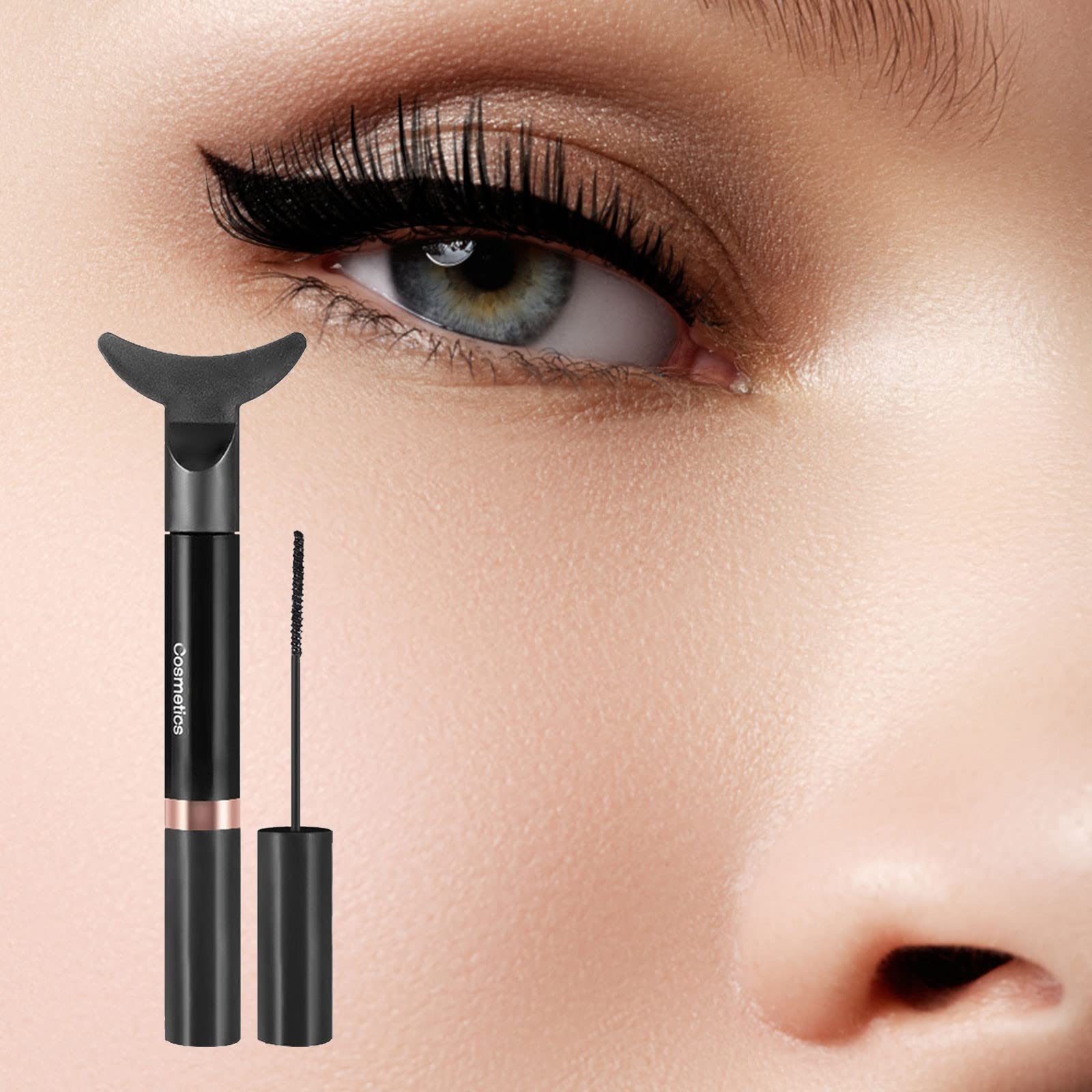 Fit Mascara Long Silk And Eyelashes Mascara Waterproof Makeup Mascara Mascara Curly Eyelash Color Extension Colorful Thick Long Simply Fiber Mascara Science(B-A)