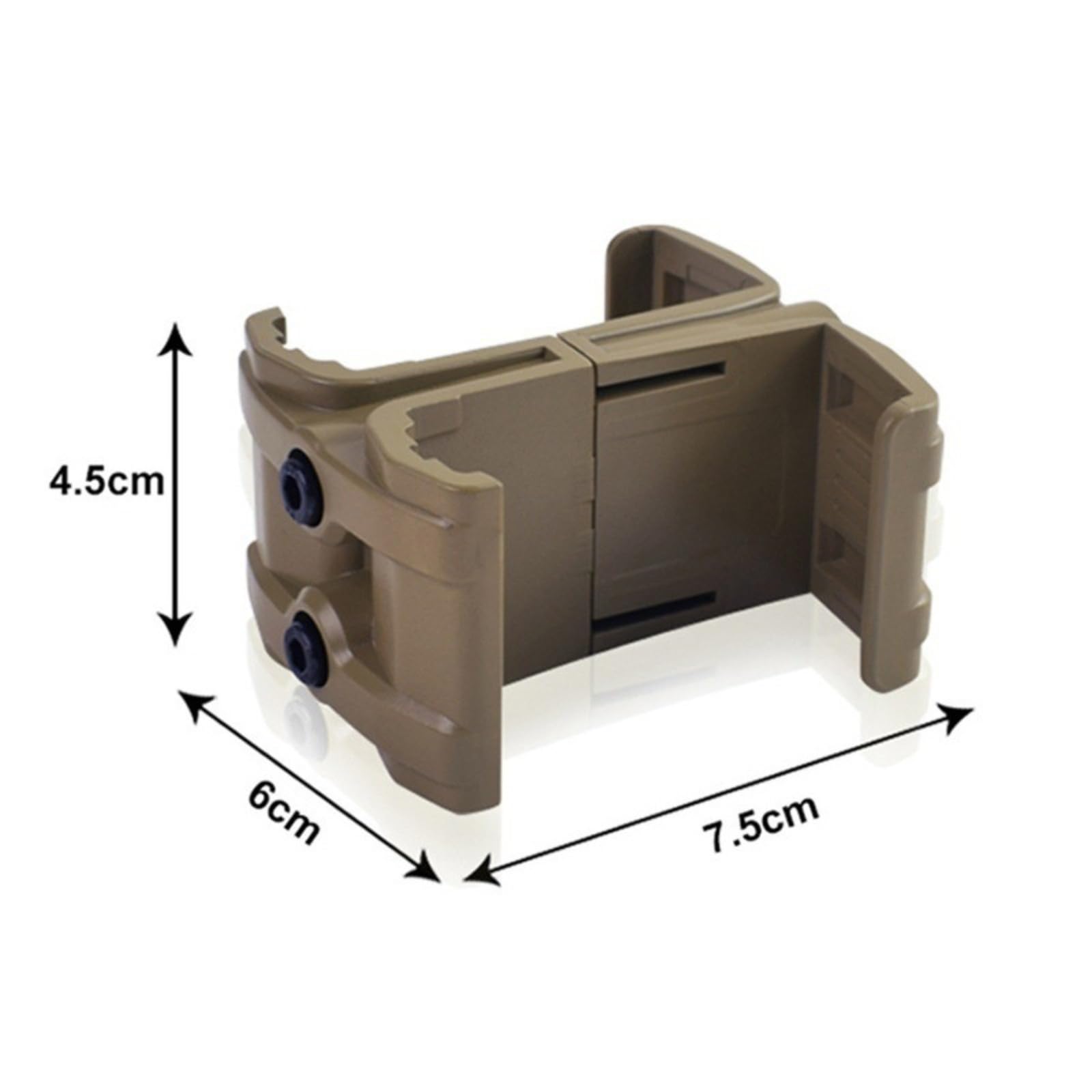 Electric Toy Gun Soft Bullet Magazine Parallel Adapter Accessories are Suitable for Various Types ,(Does not Include Toy Guns)(Grey)