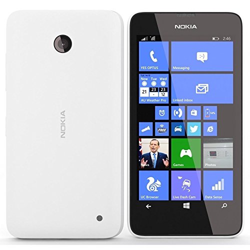 Nokia Lumia 635 8GB Unlocked GSM 4G LTE Windows 8.1 Quad-Core Phone - White