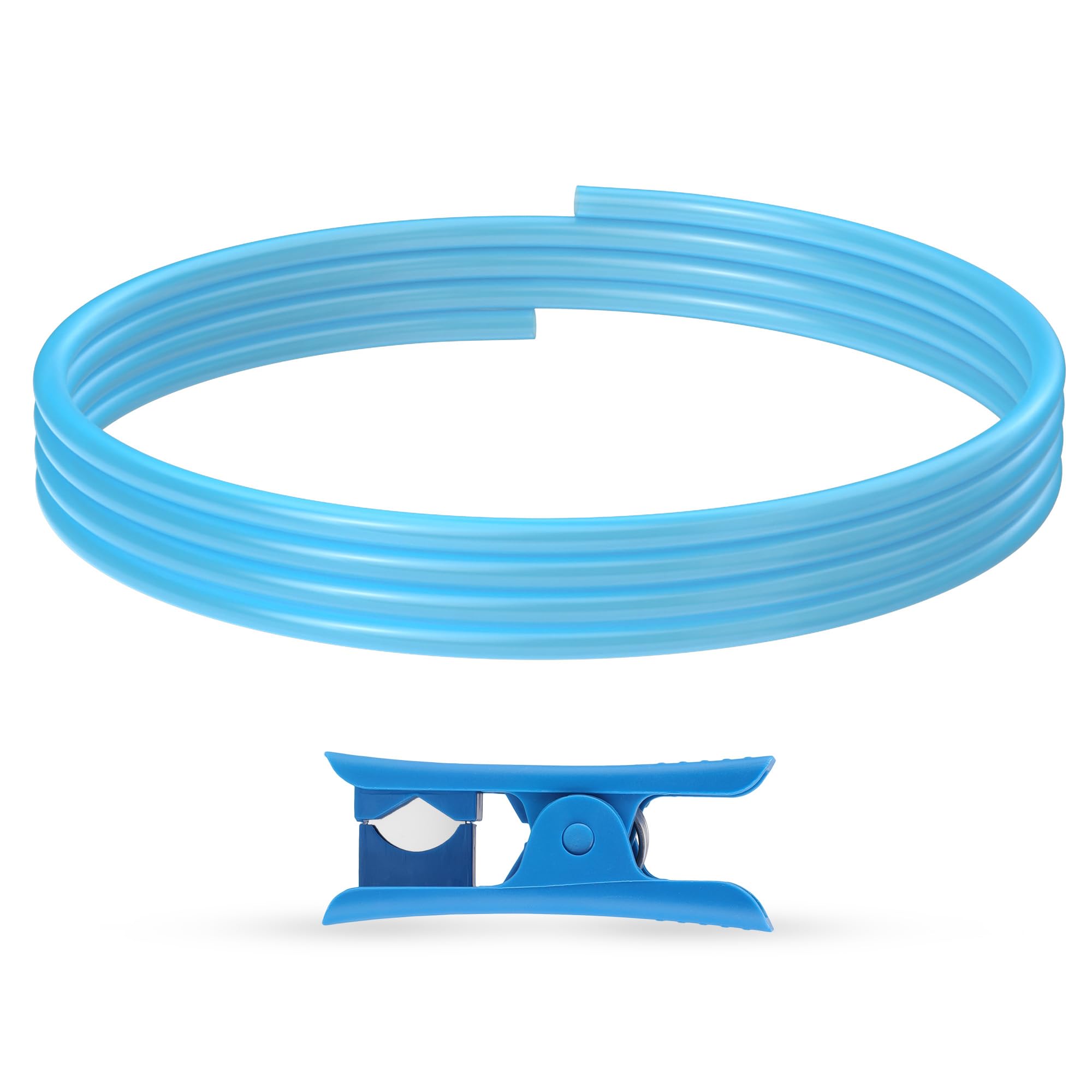 ELEGOO PTFE Tube 1.2M for 1.75mm Filament, Bowden Tubing with Tube Cutter Fit for Most 3D Printers