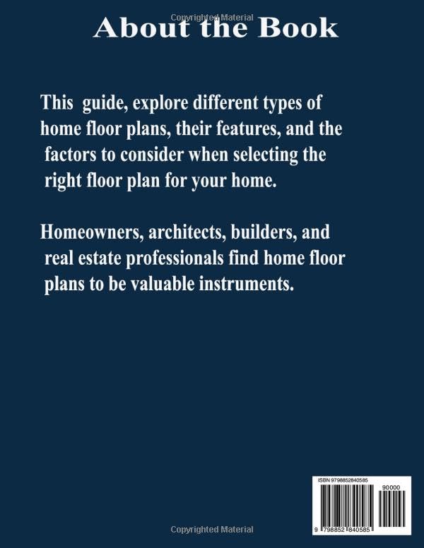 House Floor Plan Book 2023: Blueprints for Harmonious Living
