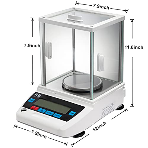 FLB FORELIBRA Analytical Balance High Precision 0.001g,1mg Accuracy Digital Electronic Lab Scale (500x0.001g)
