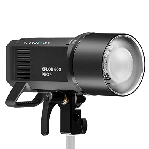 Flashpoint XPLOR 600PRO HSS Battery-Powered Monolight with Built-in R2 2.4GHz Radio Remote System R2 Pro Transmitter for Nikon (Bowens Mount)