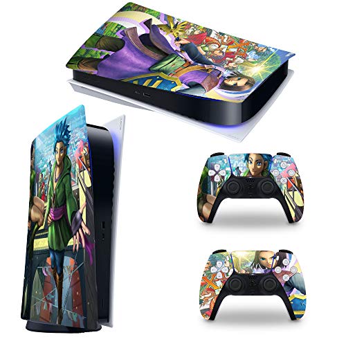 Fantasy game play PS5 Digital Edition Whole Body Vinyl Skin Sticker Decal Cover for Playstation 5 Digital Edition System Console and Controllers