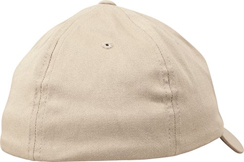 Flexfit Cotton Twill Dad Cap, Khaki, Large-X-Large