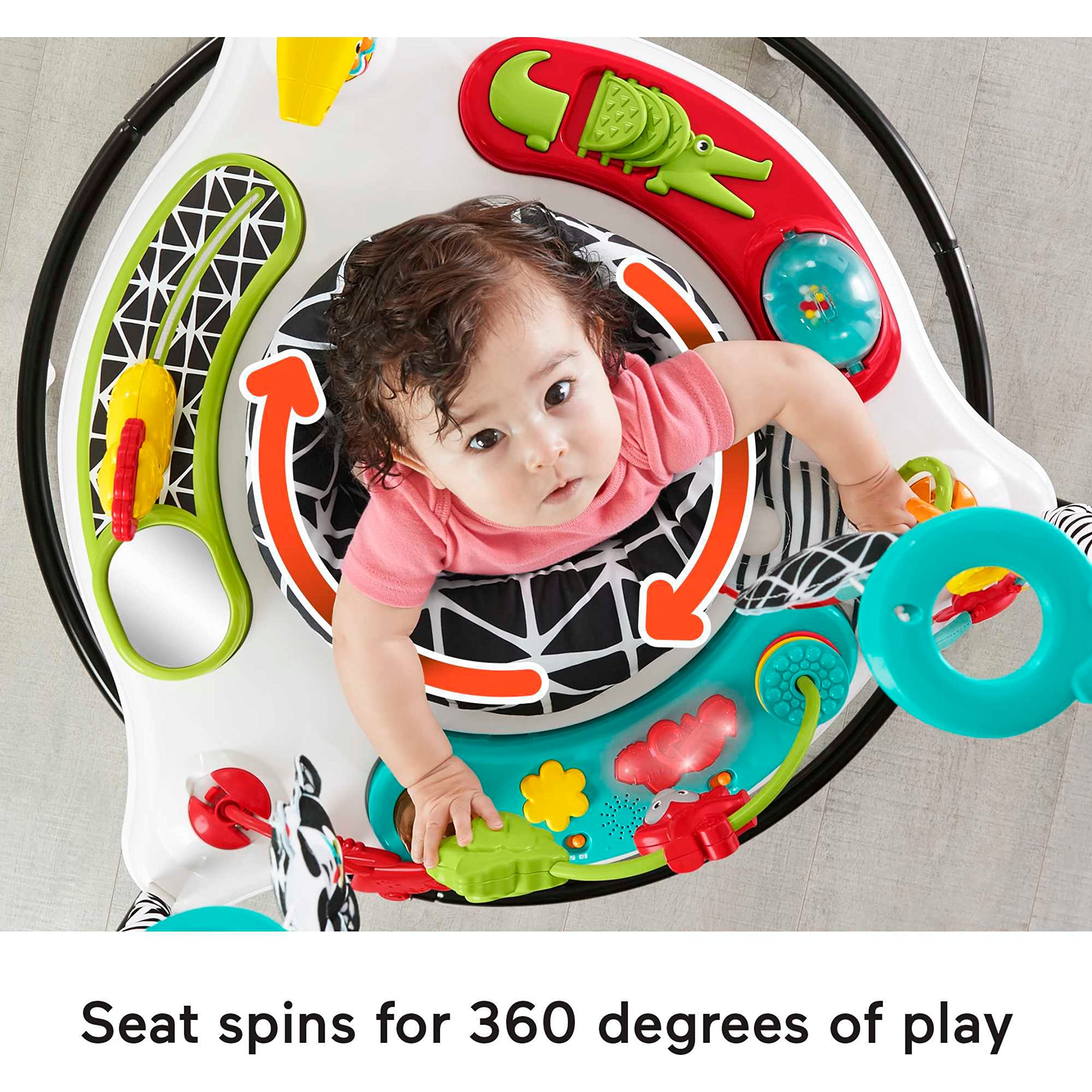 Fisher-Price Baby Bouncer and Portable Chair Set with Toys and Music