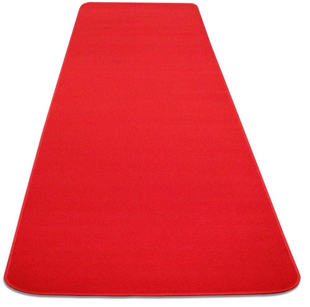 House, Home and More Red Carpet Aisle Runner - 3 Feet x 10 Feet