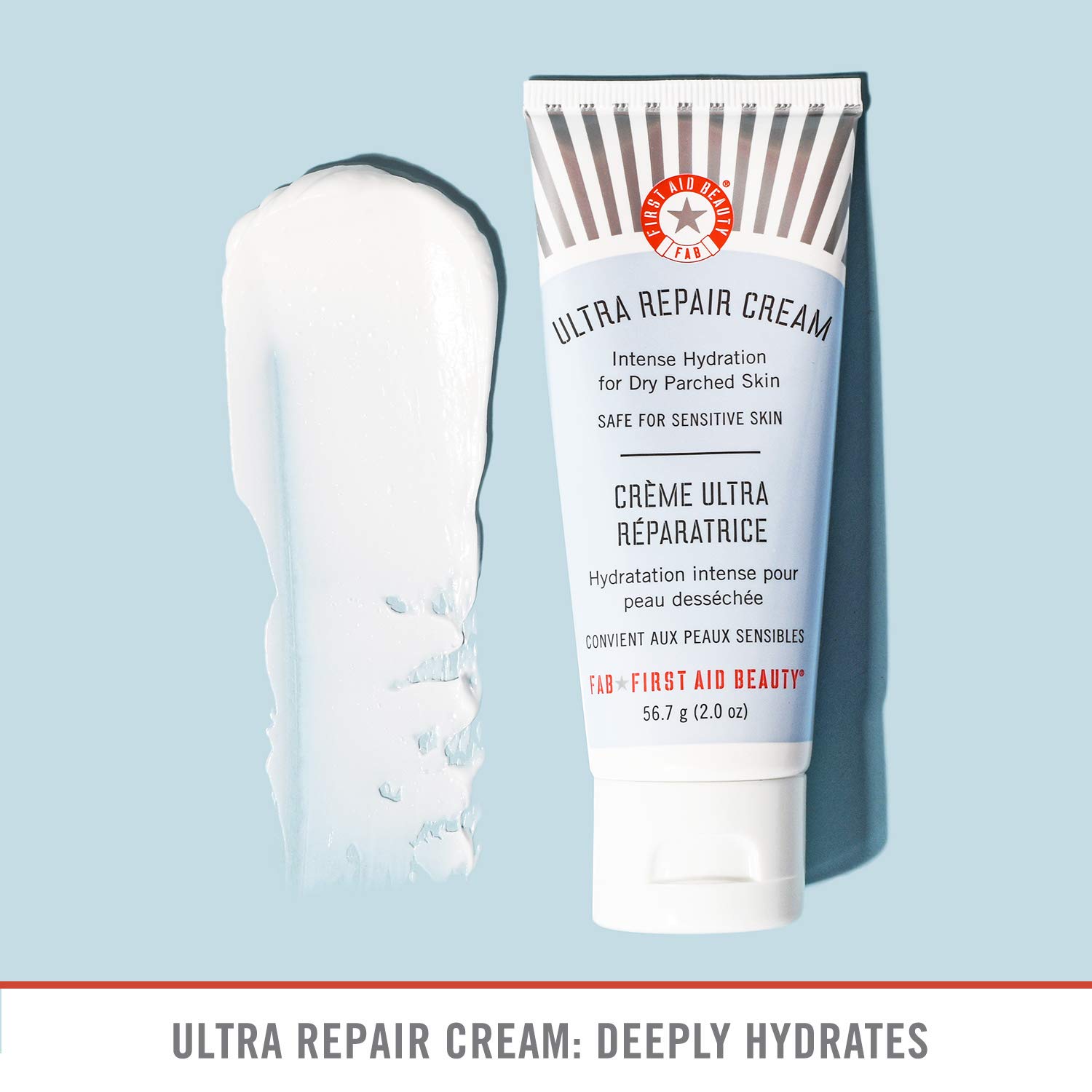 First Aid Beauty FAB Faves to Go Kit: Travel Size Face Cleanser, Exfoliator Pads and Moisturizer